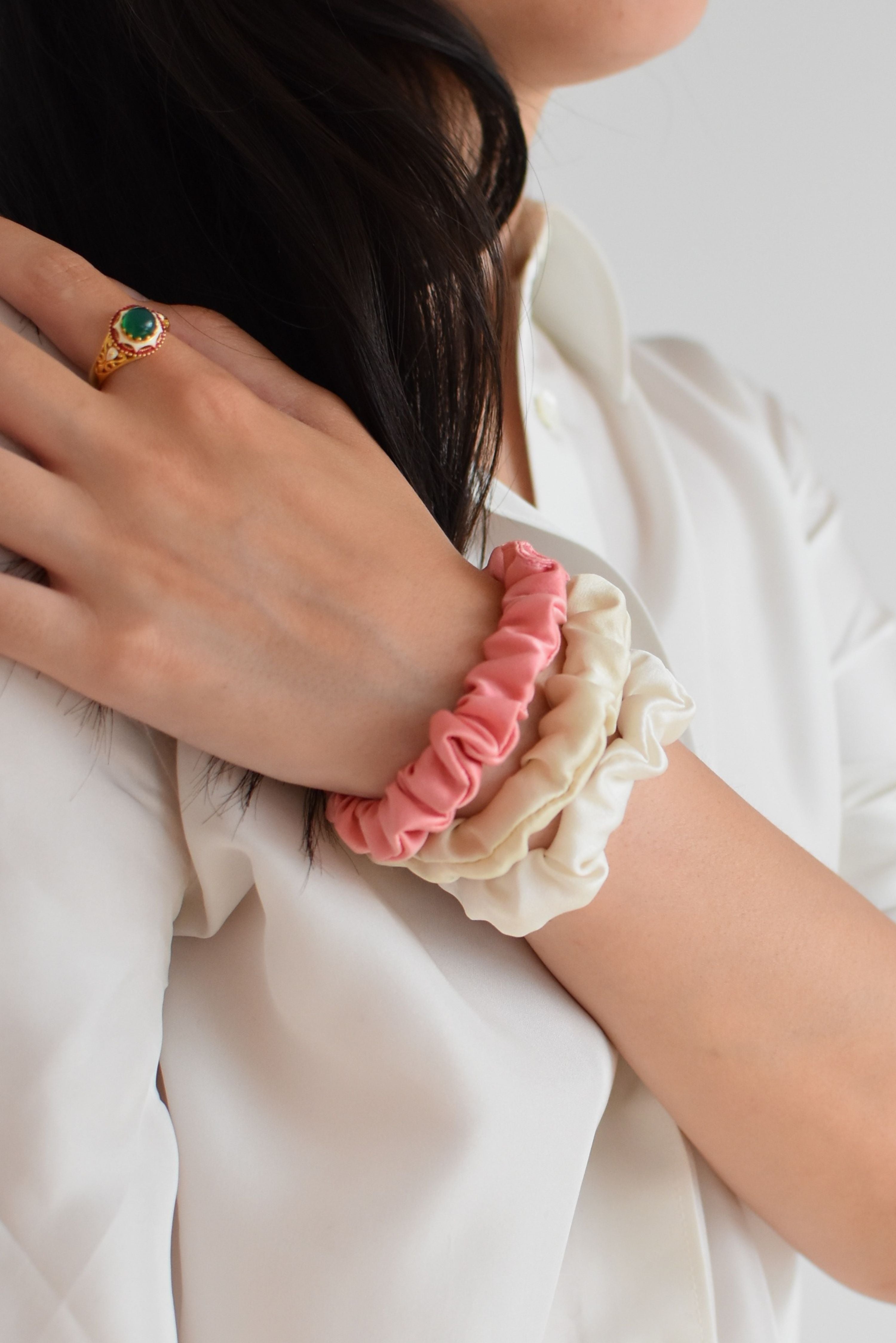 Chouchou en soie - Trio Piccolo – Studio Pomalo